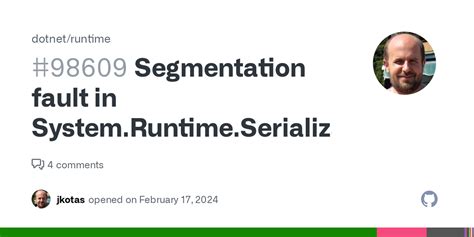 Segmentation Fault In Systemruntimeserializationformatterstests