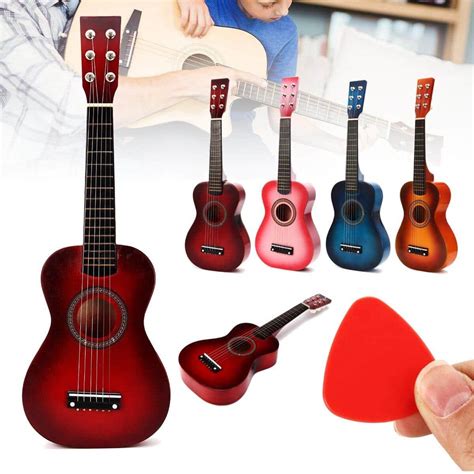 6 Strängad Akustisk Gitarr För Barn Barn World
