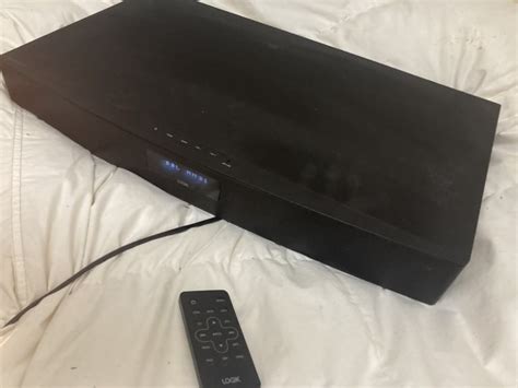 Logik 60w Compact Dab Sound Stage Soundbar Speaker System Bluetooth