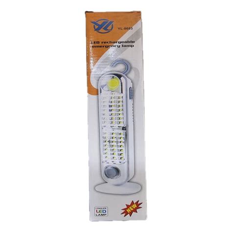 Generico Lampara De Emergencia Recargable Con Panel Solar 50 Leds