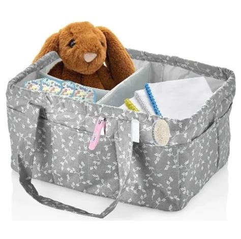 Panier à Couches Lavable Pour Bébé Gris Babyjem Allo Bebe Maroc
