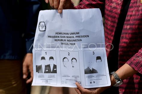 Pemusnahan Surat Suara Pemilu 2024 ANTARA Foto