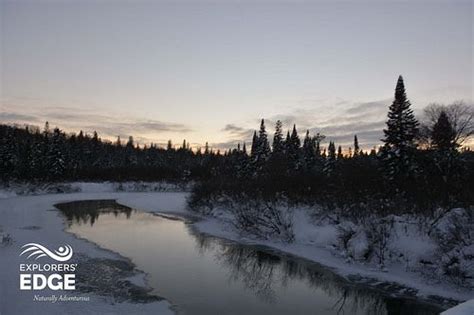 Sunset At Oxtongue River In Algonquin Park