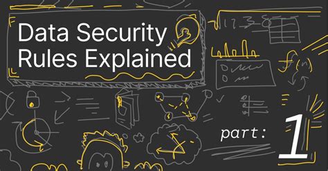 Open Raven On Linkedin Blog Data Security Rules Explained Part 1 Of 4 Open Raven