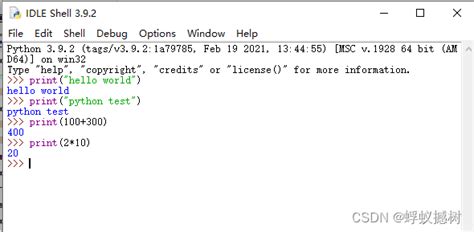 Python自学篇1 安装及使用python39 Csdn博客