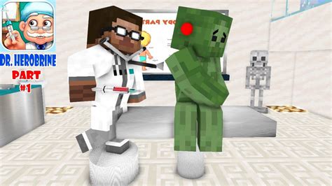 Monster School Medicine School Dr Herobrine Part 1 Minecraft