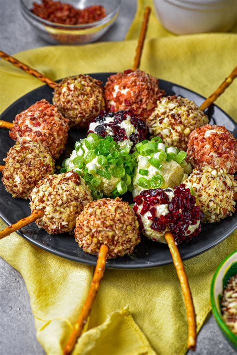Mini Cheeseball Bites Cheekykitchen