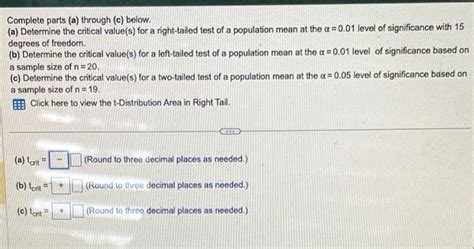 Solved Complete Parts A Through C Below A Determine Chegg