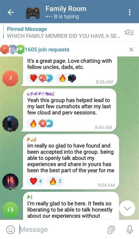Gay Incest Telegram Group Uxashxa