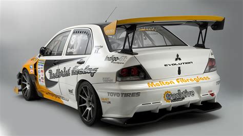 Mitsubishi Lancer Evo Vii Wit En Geel
