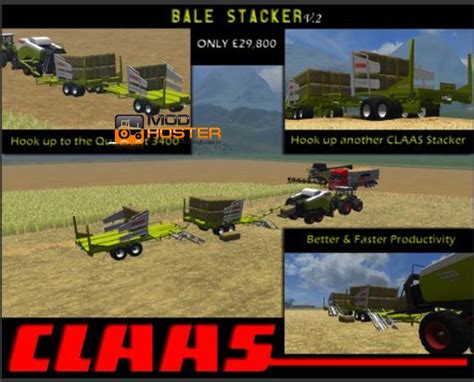 Fs2011 Claas Square Bale Stacker V 1 Balers Mod Für Farming Simulator 2011