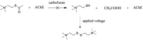 Chemical Principle Of Ache Based Assay Acetylthiocholine Is Converted