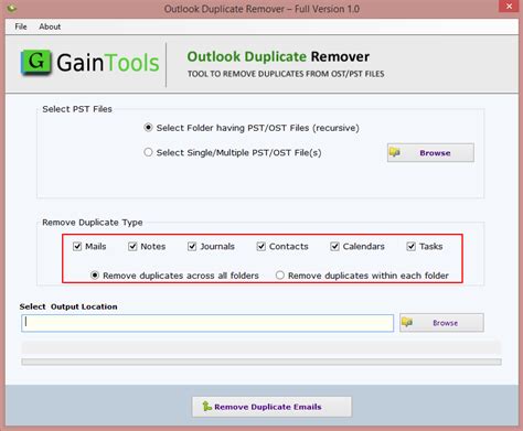 Outlook Duplicate Remover To Remove Duplicate Emails Etc From Pst