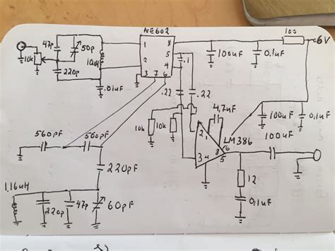 40m Direct Conversion Receiver With Manhattan Style Circuit