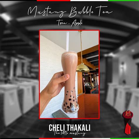 Cheli Thakali Mustang Bubble Tea ——————————— Tora