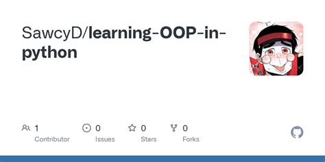 Github Sawcydlearning Oop In Python
