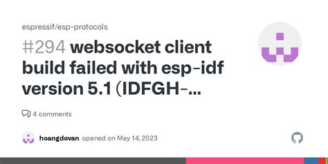 Websocket Client Build Failed With Esp Idf Version 51 Idfgh 10123