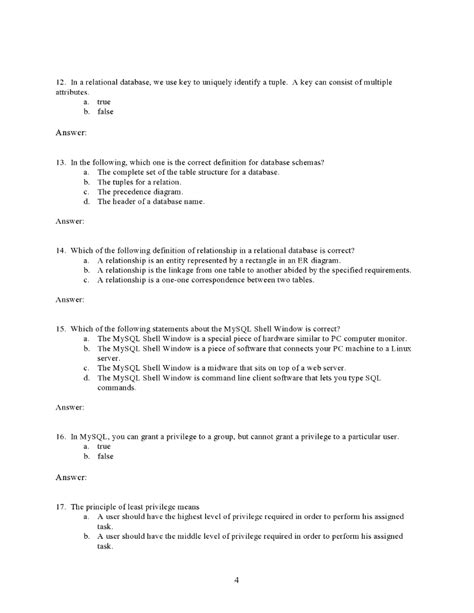 Solved 6 In A Relational Database Data Are Organized In
