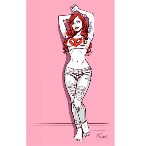 Mary Jane Sketch 1 By Serge Fiedos On Deviantart