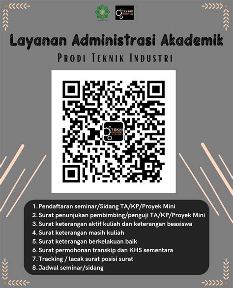 Pelayanan Administrasi Mahasiswa Teknik Industri UIN SUSKA Riau UIN