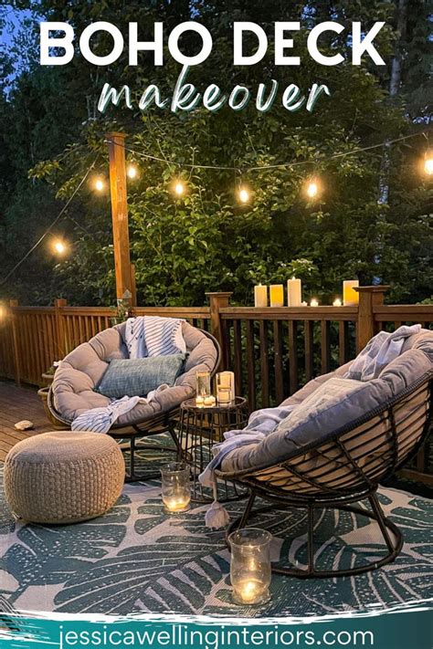 Modern Boho Deck Reveal Jessica Welling Interiors