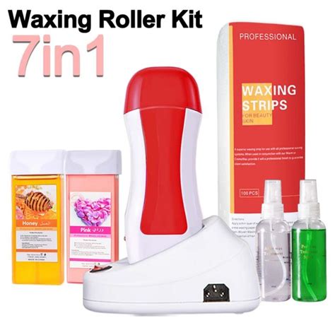 7 In 1 Handheld Waxing Kit Soft Wax Beeswax Portable Wax Hair Removal