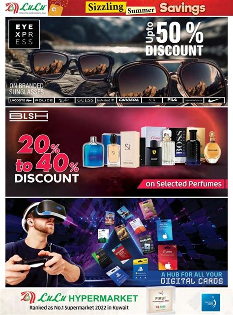 Lulu Sizzling Summer Savings Deal Kuwait Fliers
