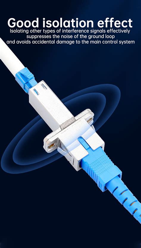 Zoerax Sc To Lc Female Upc Adapter Simplex Hybrid Optical Fiber