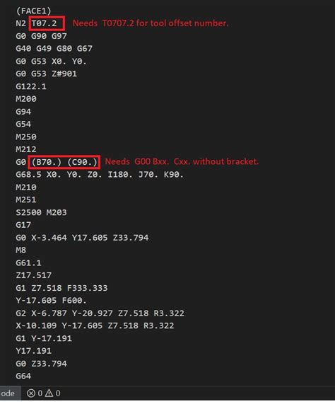 Solved Mazak Integrex Post Processor Needs Revise Autodesk Community