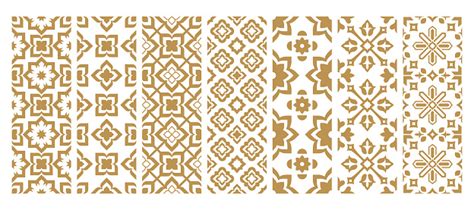 아라비아 동양 장식 꽃 추상 적 아라베스크 원활한 패턴을 설정합니다 흰색 배경 벡터 일러스트레이션의 이스트 모티프 패턴 0명에 대한 스톡 벡터 아트 및 기타 이미지 Istock