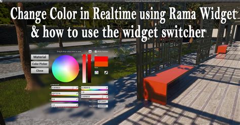 Archviz Tutorial On How To Change Objects Colors In Real Time Using