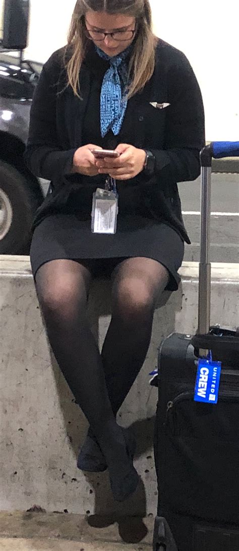 Pin By Love Womble On Air Hostesses Black Tights Stockings With