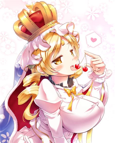 Tomoe Mami And Holy Mami Mahou Shoujo Madoka Magica And 1 More Drawn