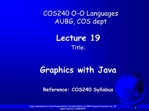 Liang Introduction To Java Programming Seventh Edition C 2009