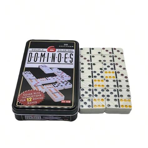 classic dominoes set for adults double six dominoes game set with