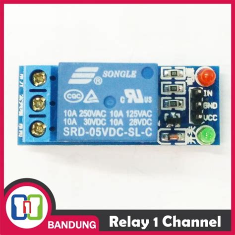 Jual Relay V Channel Output Vac Vdc A Module For Arduino