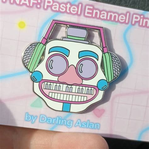 Fnaf Enamel Pins Kawaii Five Nights At Freddys Security Breach Etsy