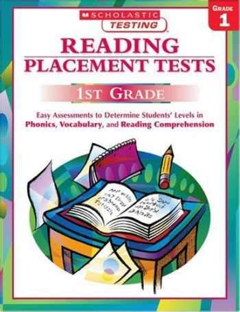 Reading Placement Tests First Grade Easy BooksRun