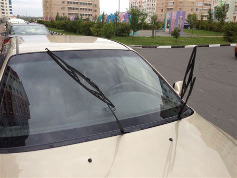 Ветровики и дворники — KIA Spectra, 1,6 л, 2008 года | аксессуары | DRIVE2