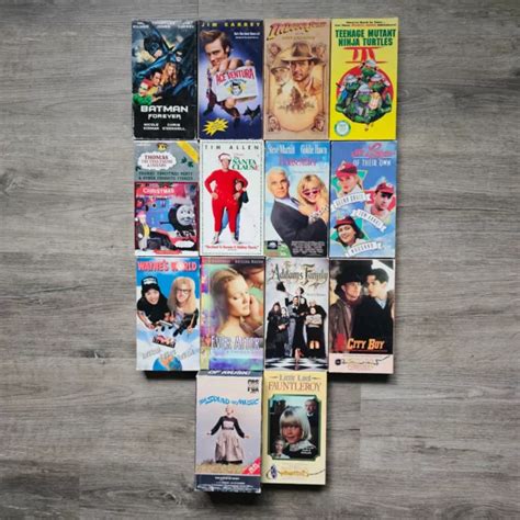 Vhs Over Vintage Movie Tapes Cartoons Etc Slip Cases Pick Ur Faves Picclick Uk