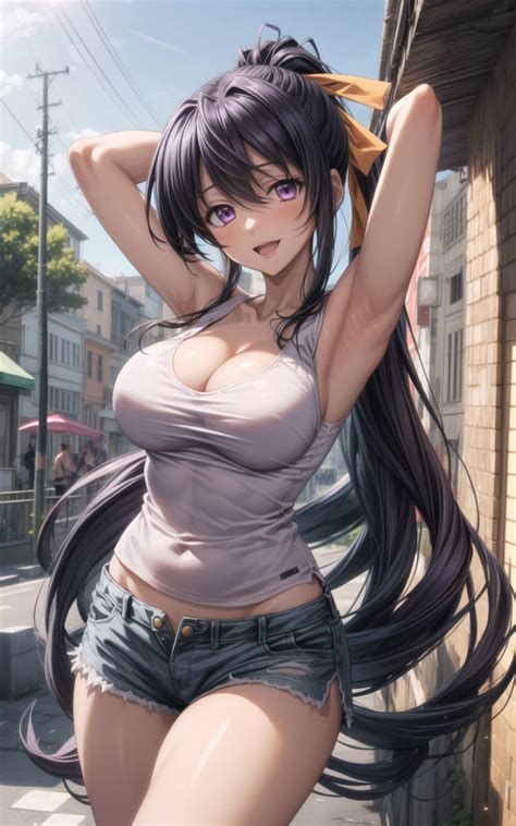 Akeno Himejima High School Dxd By Naughtyangelx On Deviantart