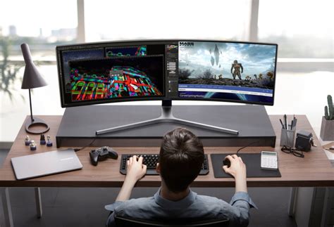 Samsung Chg90 Monitor Tem Tela Curva Ultrawide De 49 Polegadas Monitor Techtudo