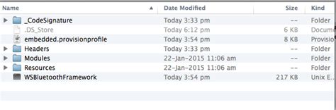 Ios Framework Bundle Format Is Ambiguous Stack Overflow