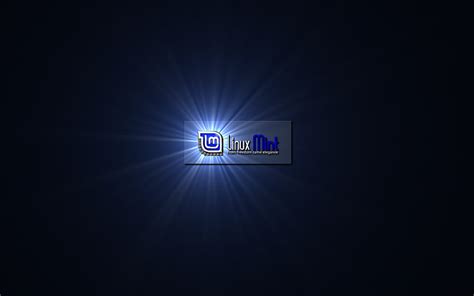 Linux Mint Wallpaper Blue