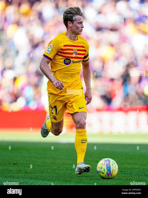 Frenkie De Jong Of Fc Barcelona During The La Liga Match Between Fc Barcelona And Atletico De