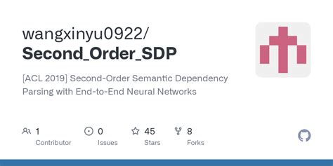 Github Wangxinyu0922secondordersdp Acl 2019 Second Order