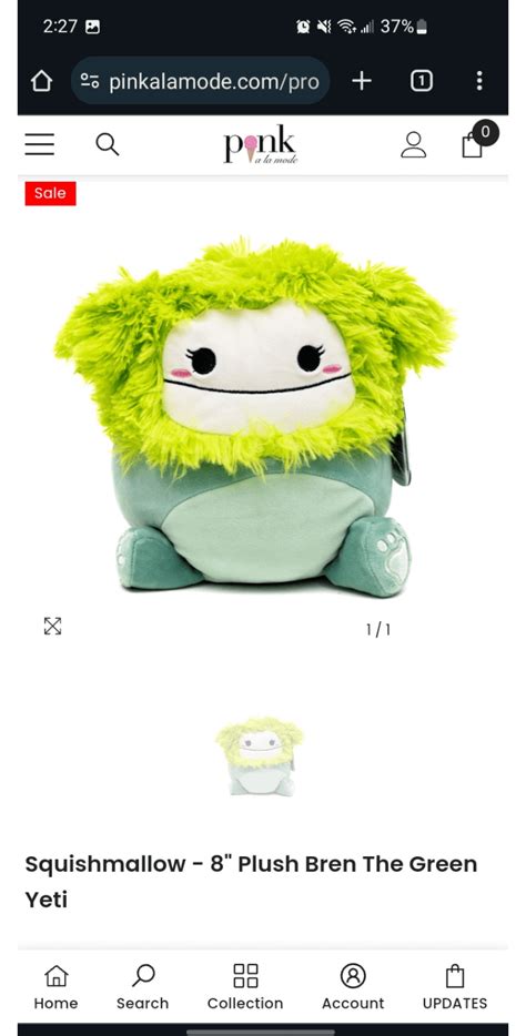 Where Is Bren The Bigfoot Sold At R Squishmallow