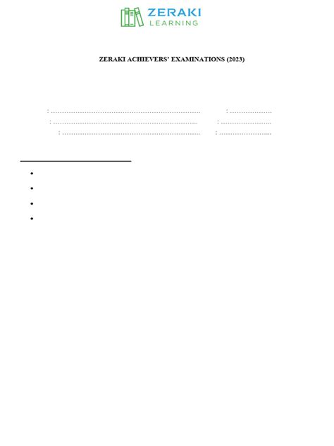 Geography Form 3 Question Paper Pdf