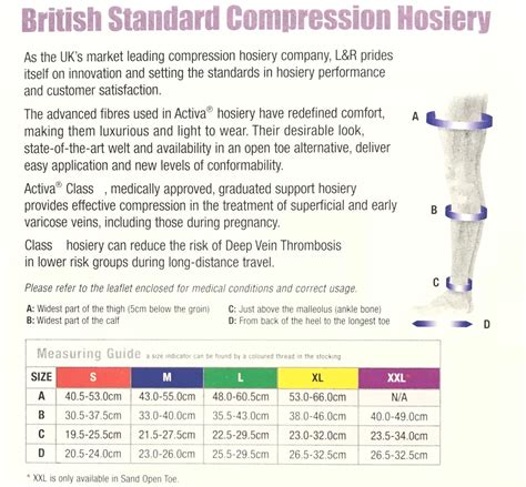 Activa Class 1 Below Knee Compression Hoisery 14 17mmhg