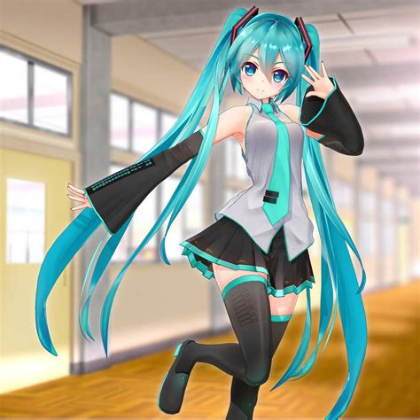 Hatsune Miku Wallpaper Kostenlos Wallpapers Com
